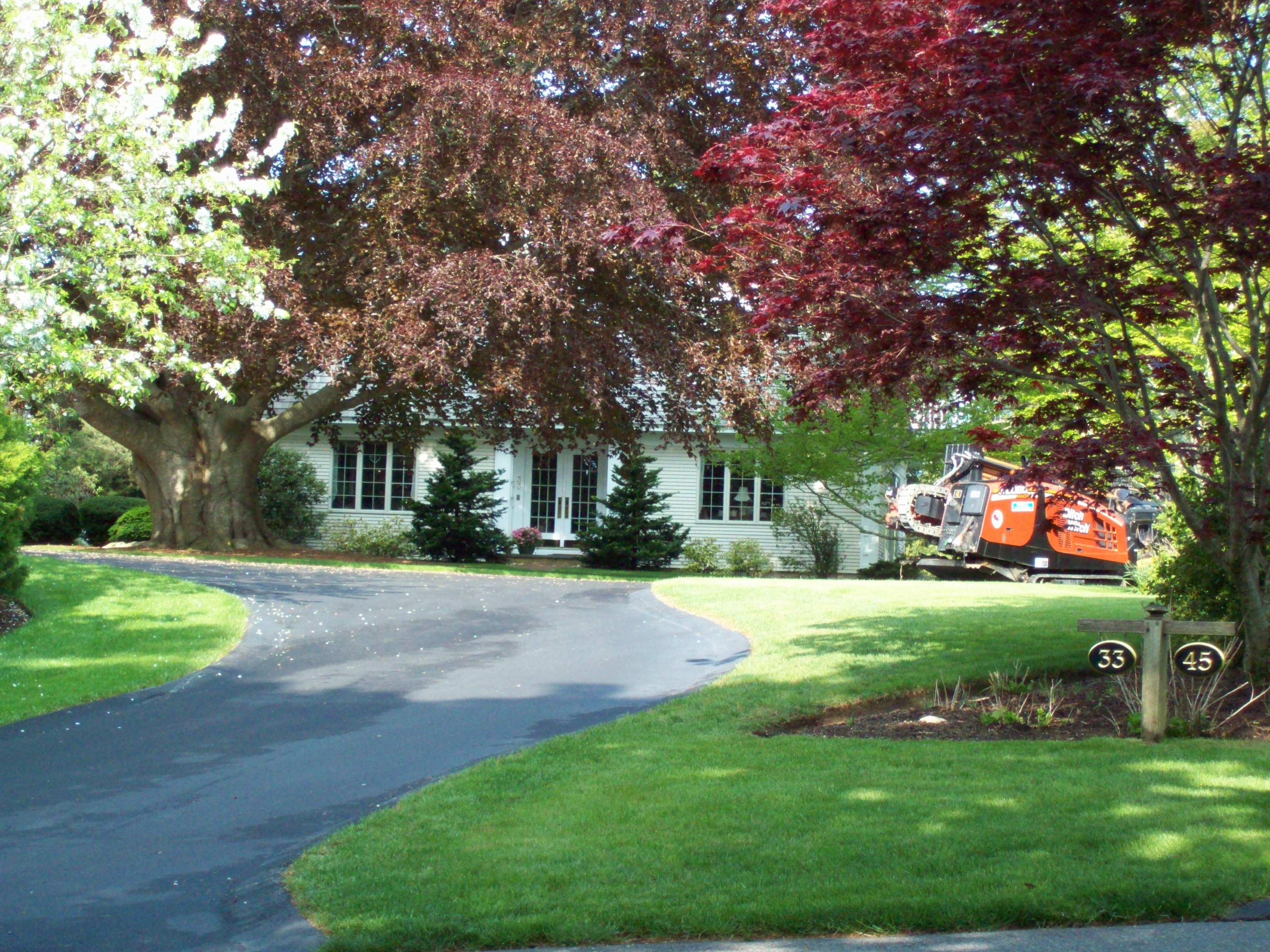 Residential Underground Utility Installation